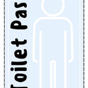 Classroom Toilet Passes - Etsy