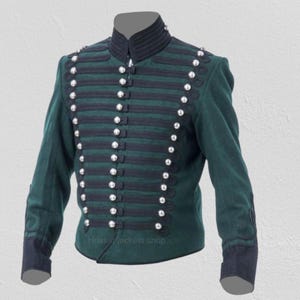Napoleonic Uniforms Napoleonic Richard Sharpe Jacket Tunic Steampunk ...