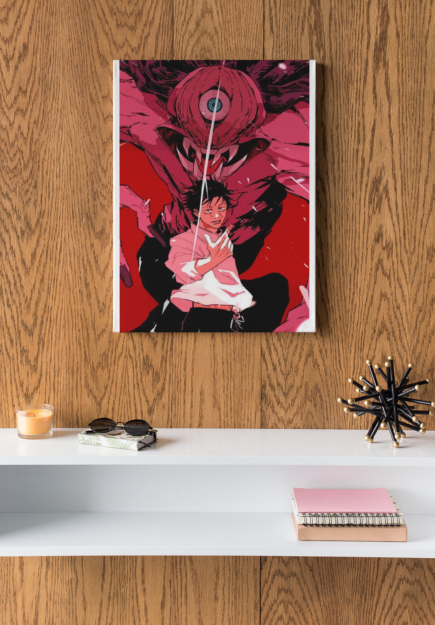 Yuta Rika JJK Jujutsu Kaisen Framed Wall Art Print 8.5x11 Anime Decor ...