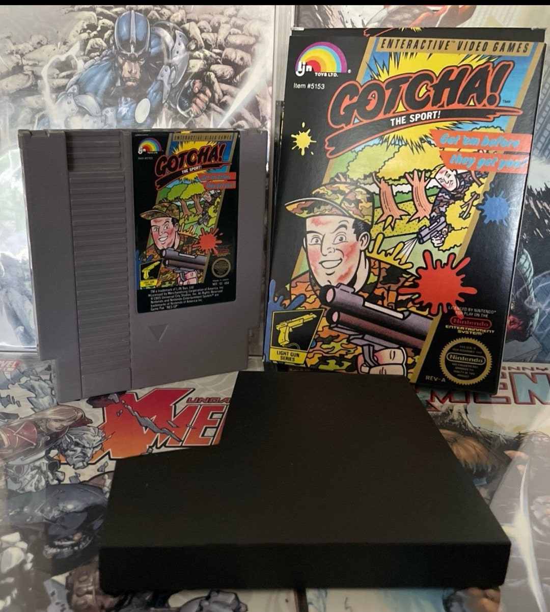 Gotcha the Sport Nintendo NES Game Box Sleeve 3 Screw Retro, Vintage ...