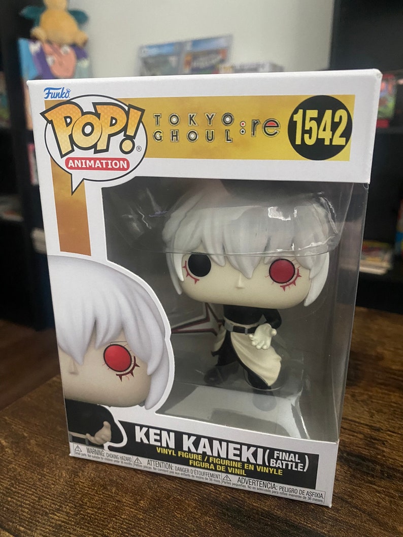 Ken Kaneki final Battle 1542 Tokyo Ghoul Re Funko Pop With Protector - Etsy