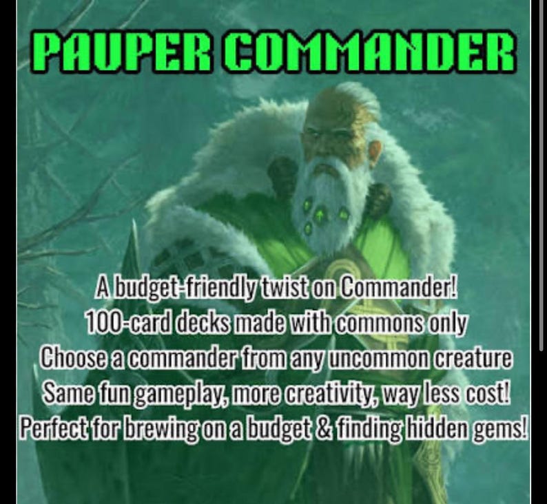 Pauper EDH Mystery Commander Deck – Budget MTG Deck | Magic the ...
