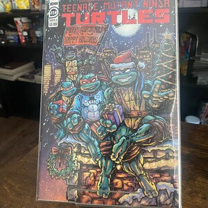 Mint Teenage Mutant Ninja Turtles 124 Christmas Cover B 2021 IDW Comic ...