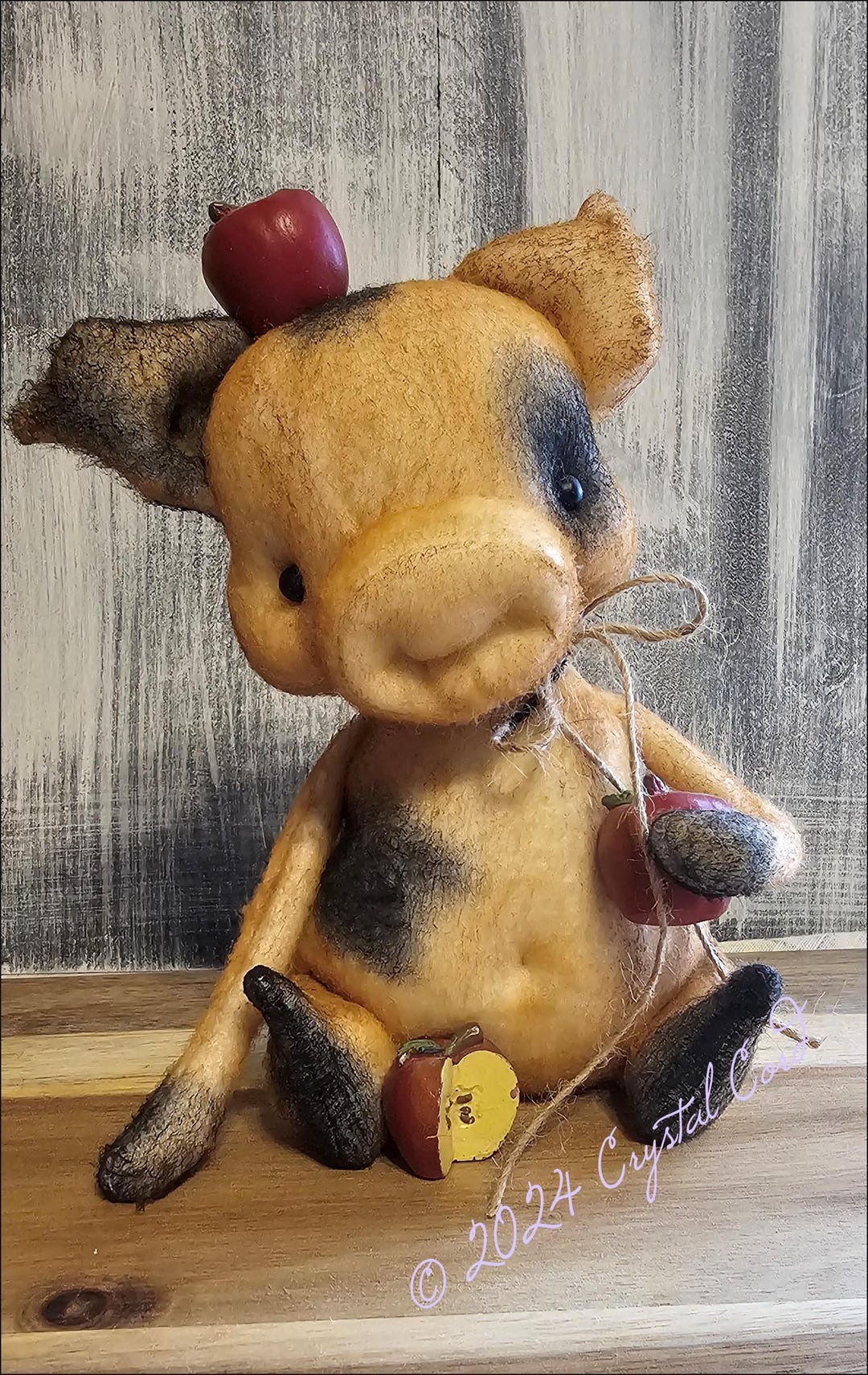 Anthropomorphic Pig Pork Chop Creepy Cute Primitive Kitchen Whimsical ...