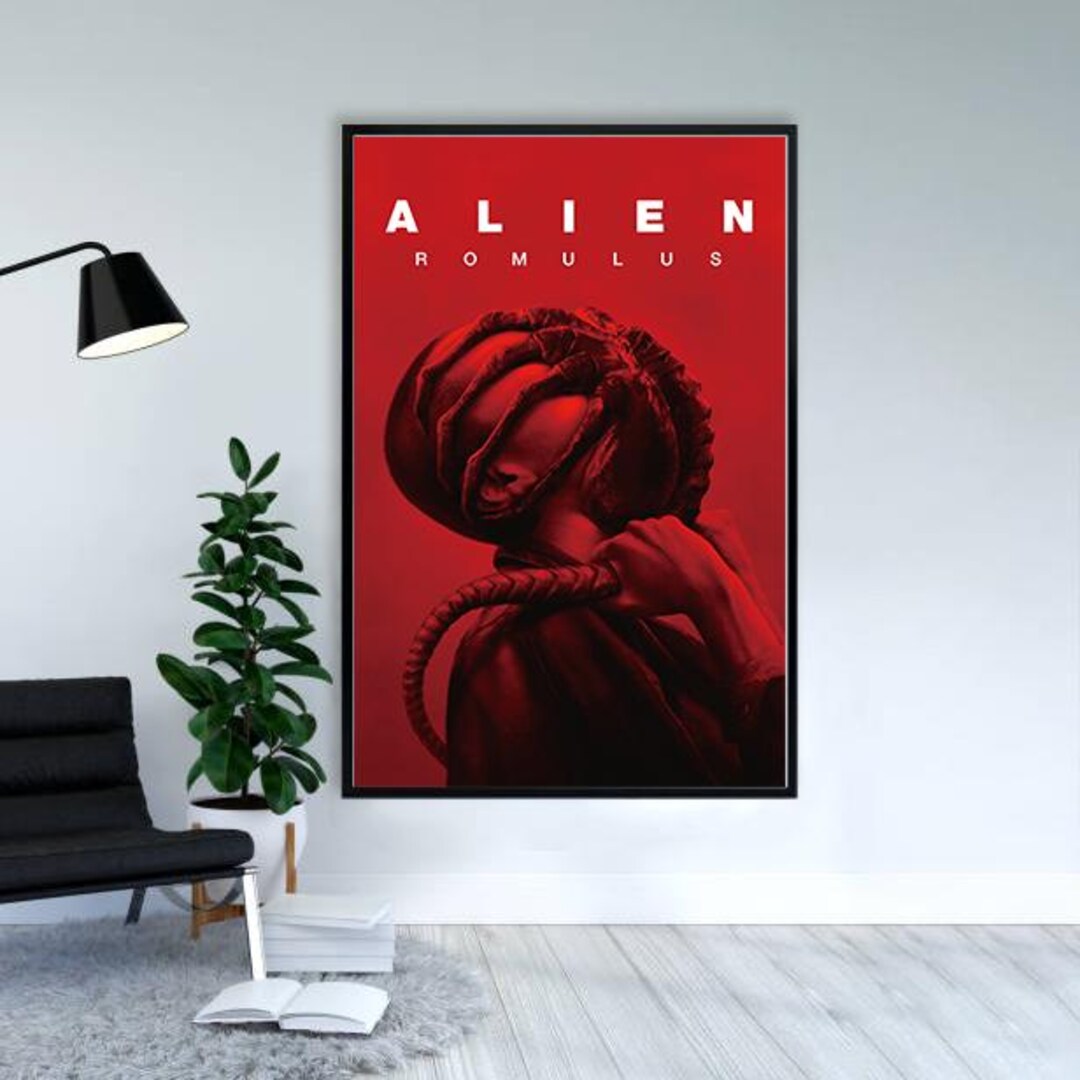 Alien Romulus 2024 Poster Vintage Art Prints Wall Art Home Decor Canvas ...