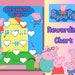 Peppa Pig Rewarding Chart / Printable Kids' Behavior Chart PDF - Etsy