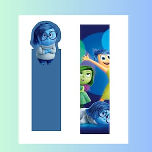 Inside Out Bookmarks | Printable Kids' Reading Accessory PDF - Etsy