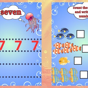 Dive Deep Into Numbers: 1 to 10 Learning Worksheets for Kids ...