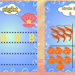 Dive Deep Into Numbers: 1 to 10 Learning Worksheets for Kids ...