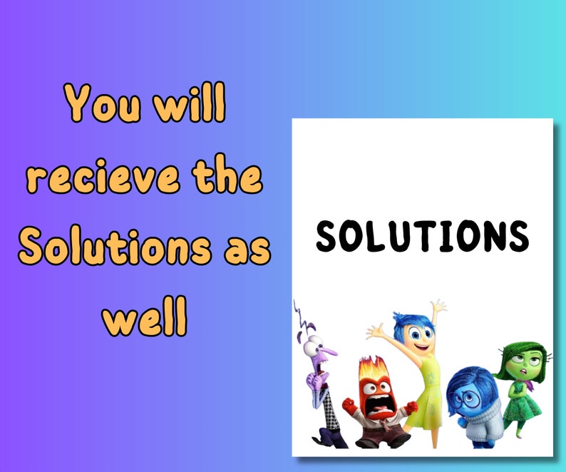 Inside Out Spot the Differences | Printable Kids' Activity PDF ...