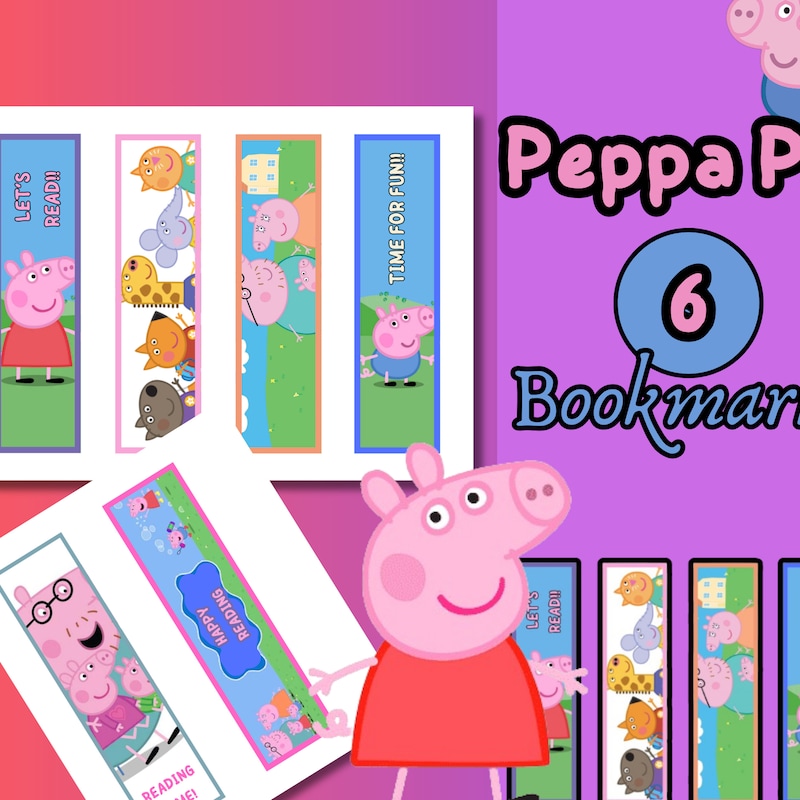 Peppa Pig Printable - Etsy