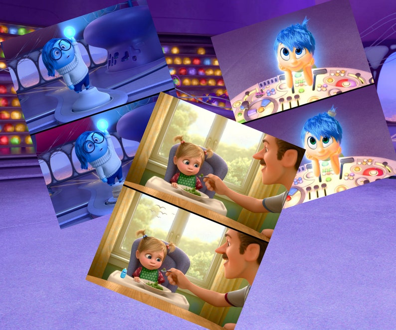 Inside Out Spot the Differences | Printable Kids' Activity PDF ...