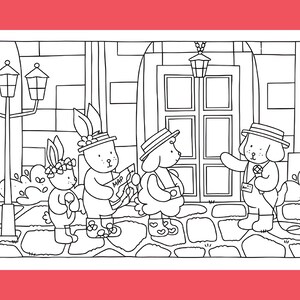 Whimsical Creatures Coloring Book | Printable Kids' Activity PDF, Cozy ...