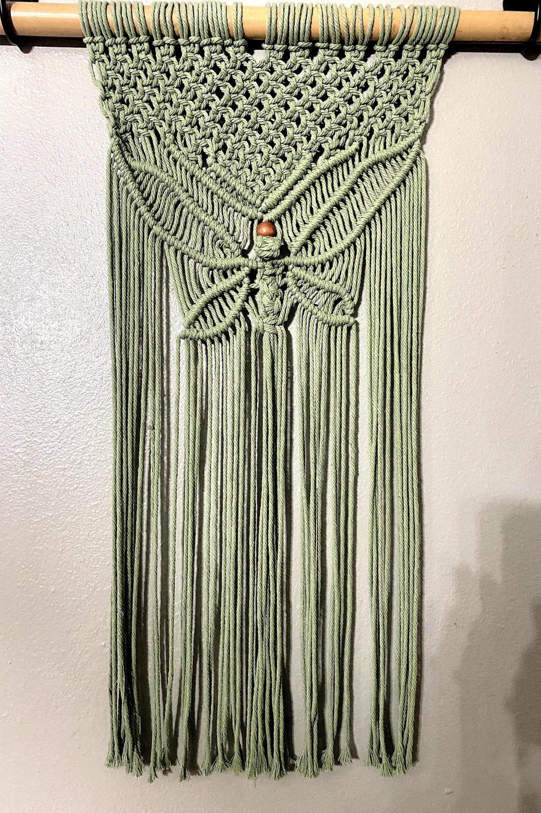 Butterly Macrame Wall Hanger Decor - Etsy
