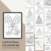 Printable Christmas Coloring Pages | Festive Holiday Coloring for Kids ...