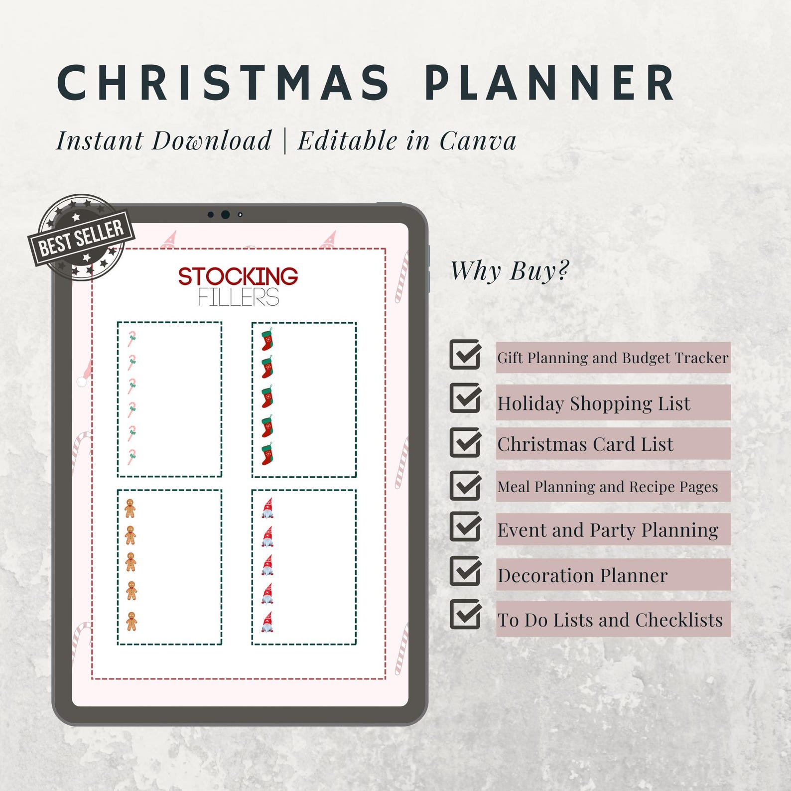 Ultimate Digital Christmas Planner | Organize Your Holidays | Instant ...