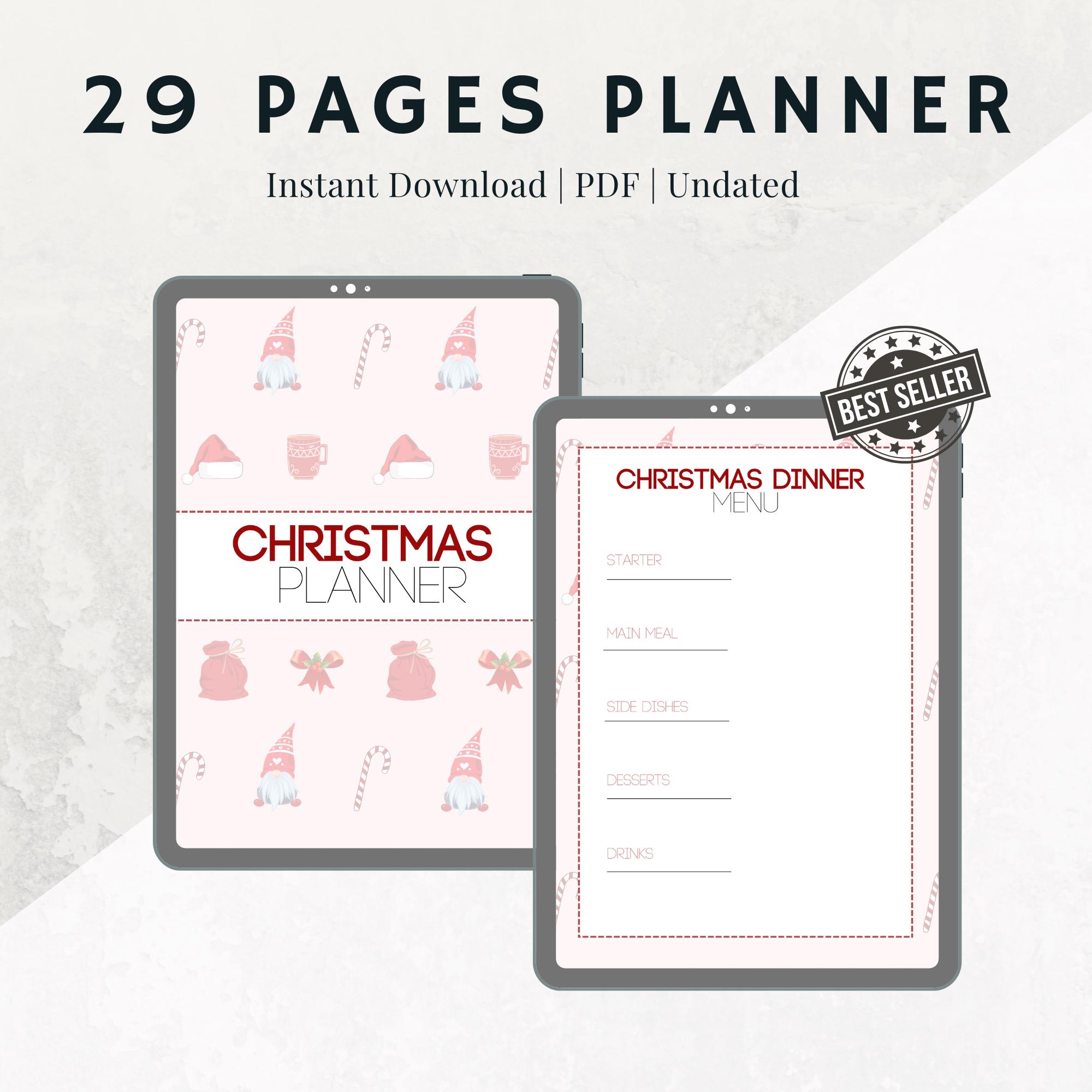 Ultimate Digital Christmas Planner | Organize Your Holidays | Instant ...