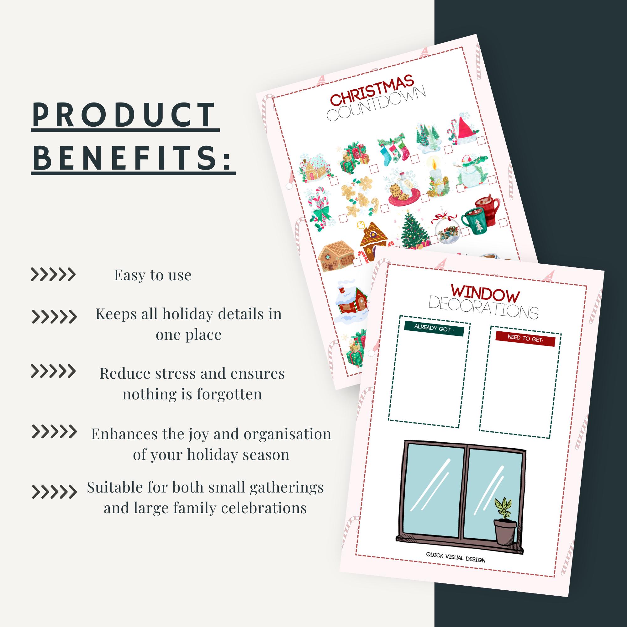 Ultimate Digital Christmas Planner | Organize Your Holidays | Instant ...