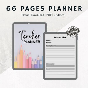 Ultimate Digital Teacher Planner | Organize Your Classroom & Schedule ...