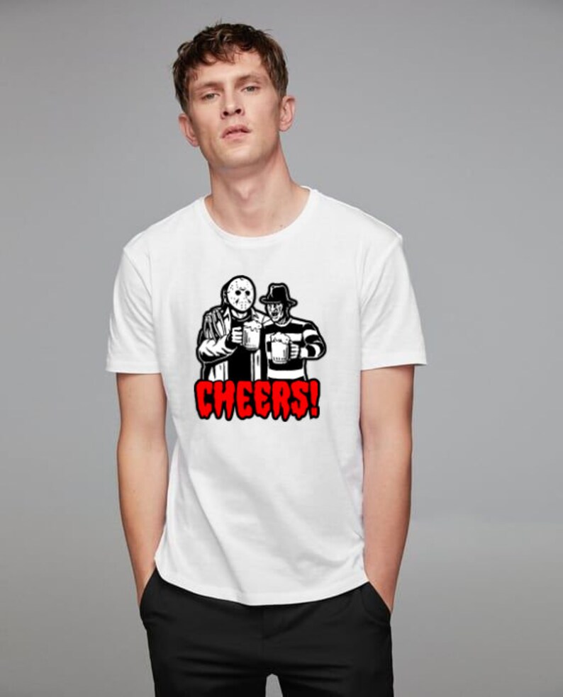 Cheers Jason Voorhees and Freddy Krueger Art Svg Digital Cut File Dxf ...