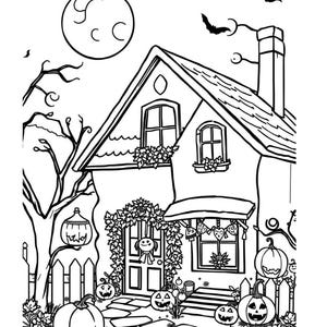 Boo-tiful Halloween Coloring ABC Book - Etsy