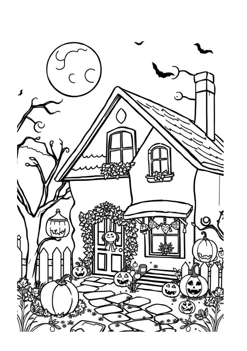 Boo-tiful Halloween Coloring ABC Book - Etsy