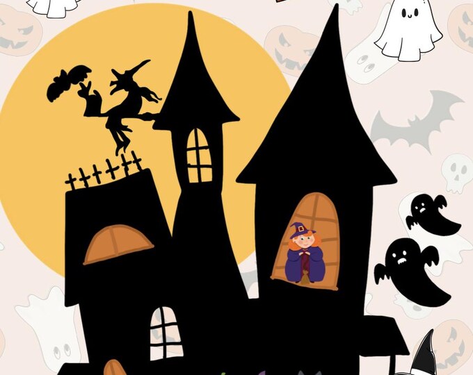 Boo-tiful Halloween Coloring ABC Book - Etsy