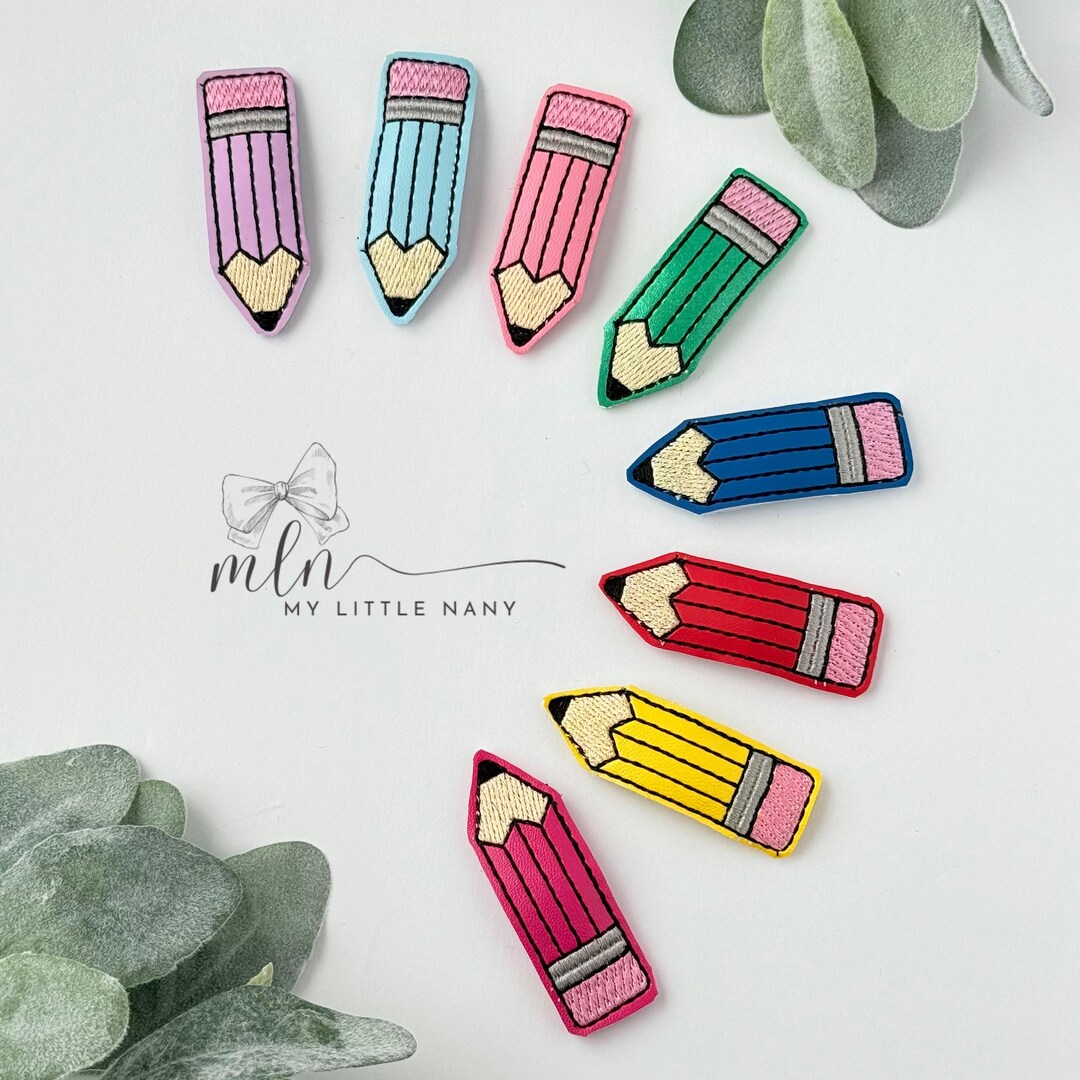 Pencil Snap Clips, Back to School Snap Clip, Snap Clip for School ...