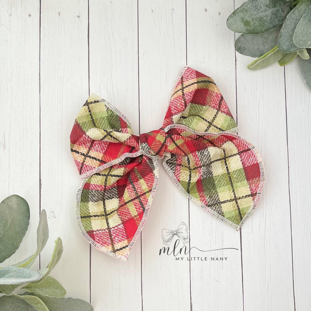Christmas Fable Bows, Fable Bows, Hair Bows for Girls - Etsy