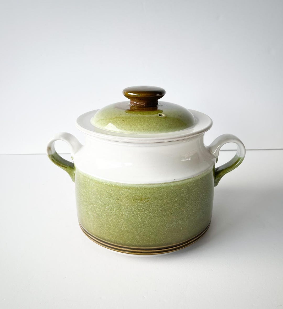 Vintage Denby Rochester Casserole Dish With a Lid, Denby Green ...