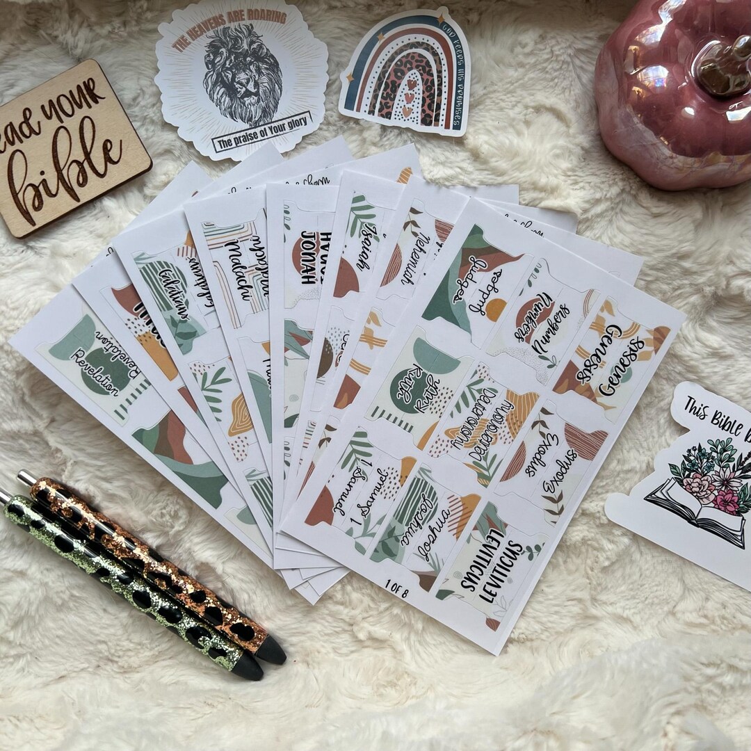More Like Jesus Bible Tabs With Pretty Gifts for Christian Bible Tab ...