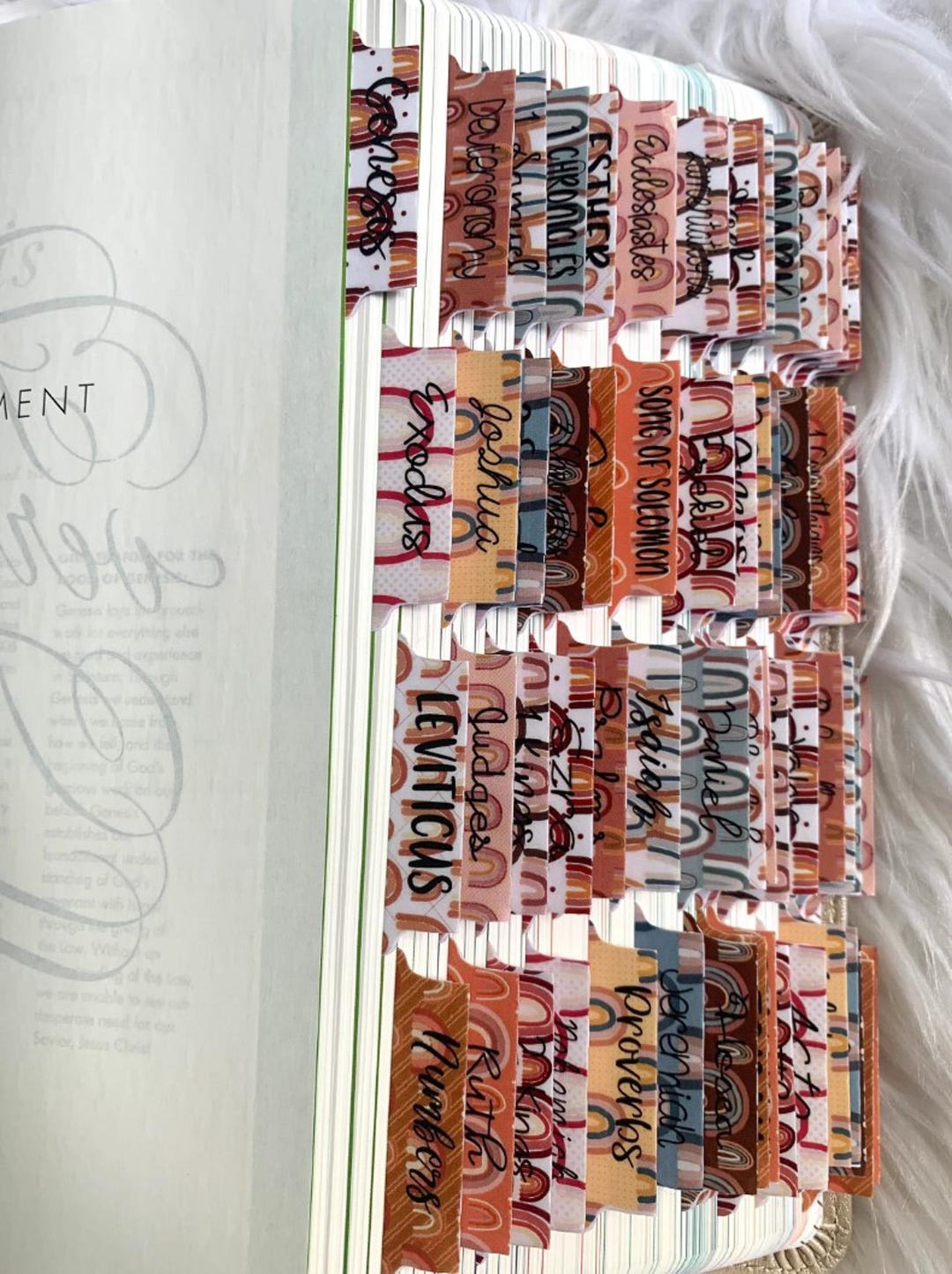 So Will I Books Bible Tabs With Pretty Gifts for Christian Bible Tab ...
