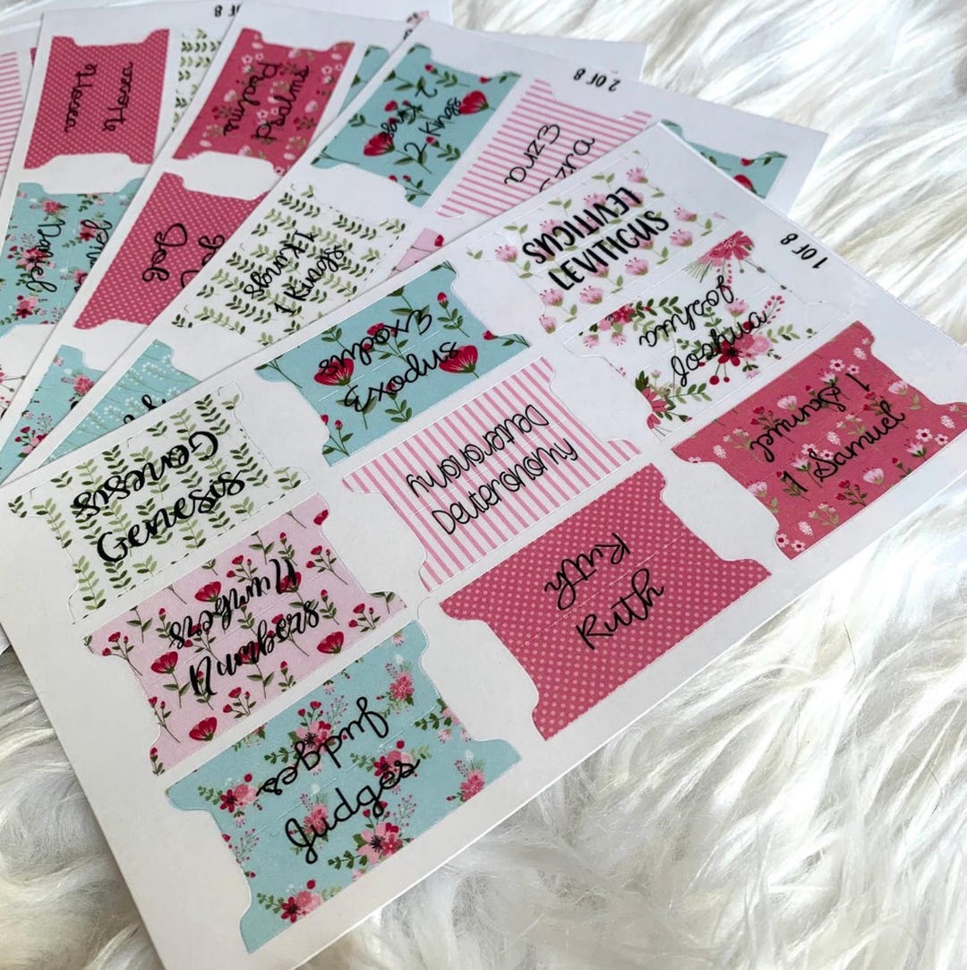 How Good Books Bible Tabs With Pretty Gifts for Christian Bible Tab ...