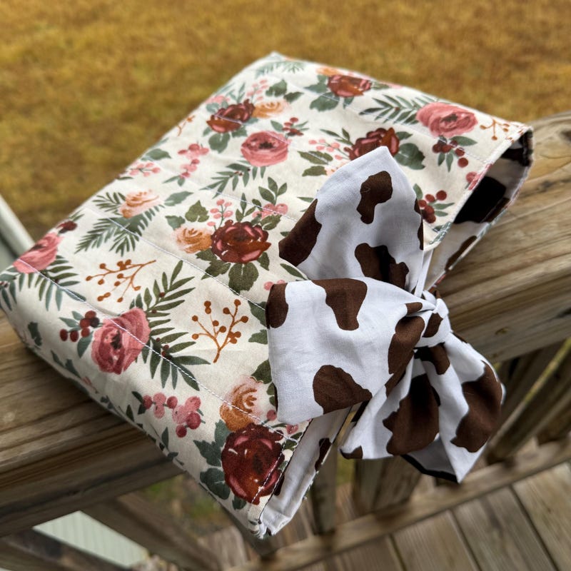 Bible Bag Cow Print - Etsy