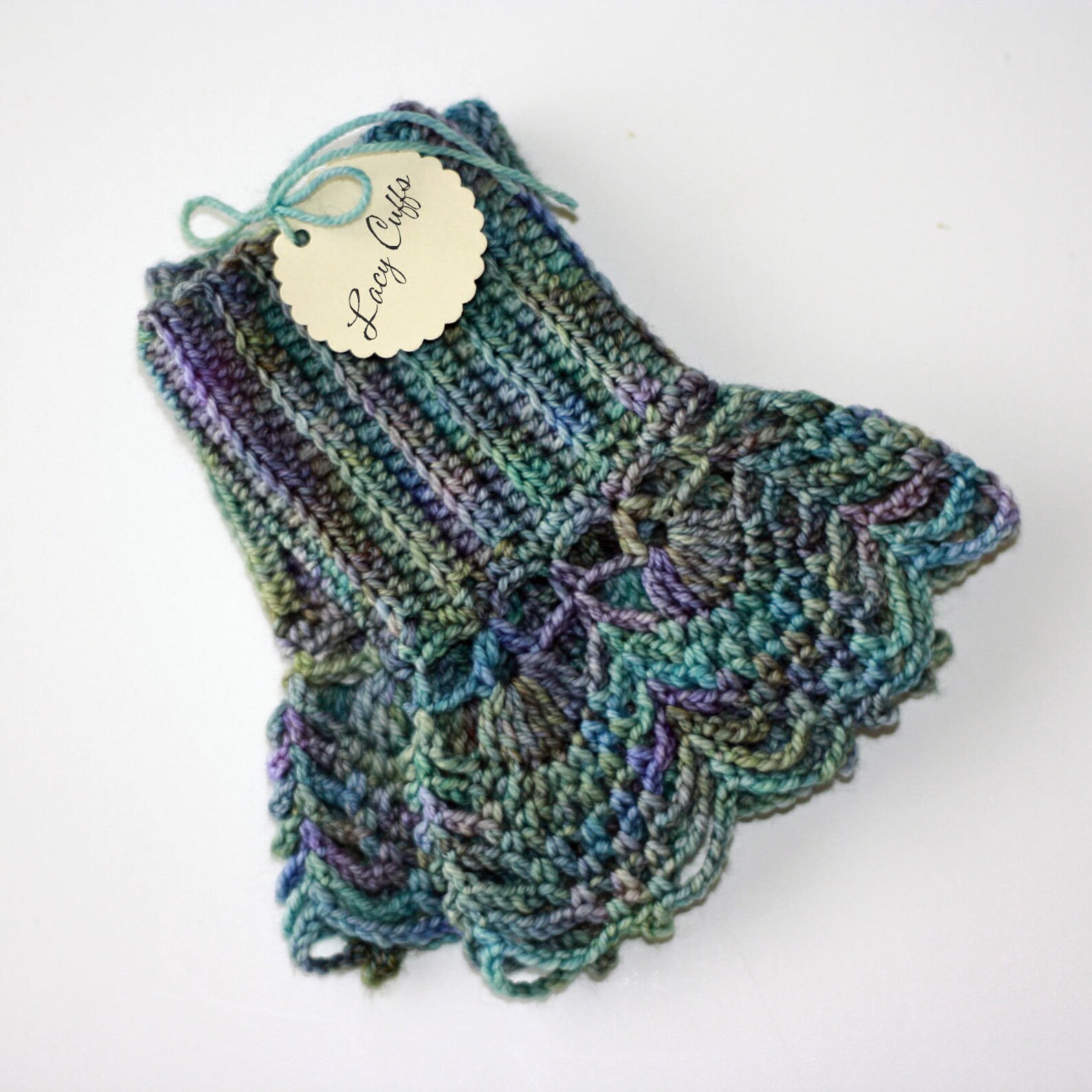 CROCHET PATTERN Lacy Cuffs Instant Download PDF - Etsy