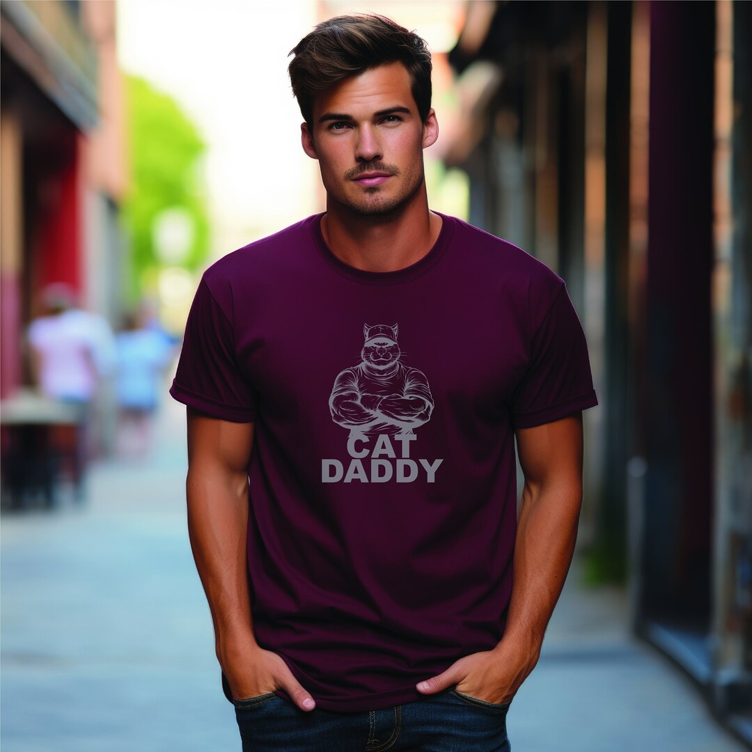 Cat Daddy Shirt, Fathers Day Shirt, Fathers Day Gift - Etsy