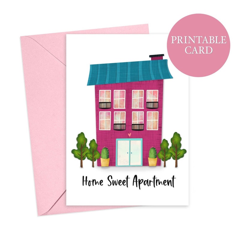 Printable Card New House - Etsy