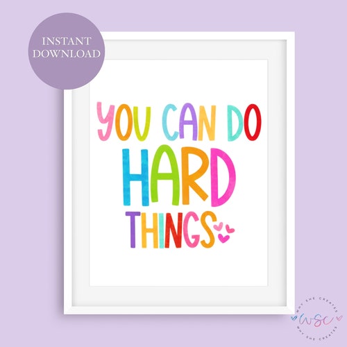 Growth Mindset Posters Instant Download Animal Prints - Etsy