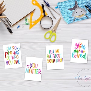 Printable Lunchbox Notes | Positive Notes | Inspiring Notes for Kids ...