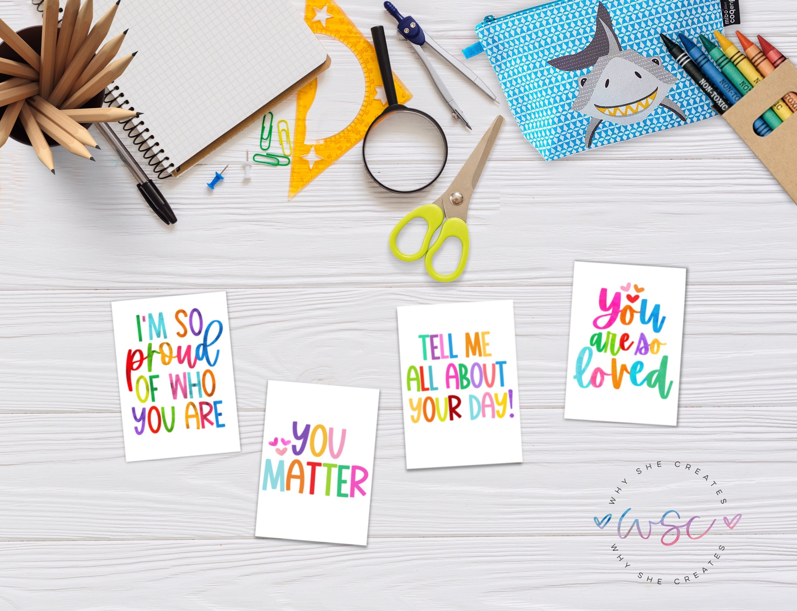 Printable Lunchbox Notes | Positive Notes | Inspiring Notes for Kids ...