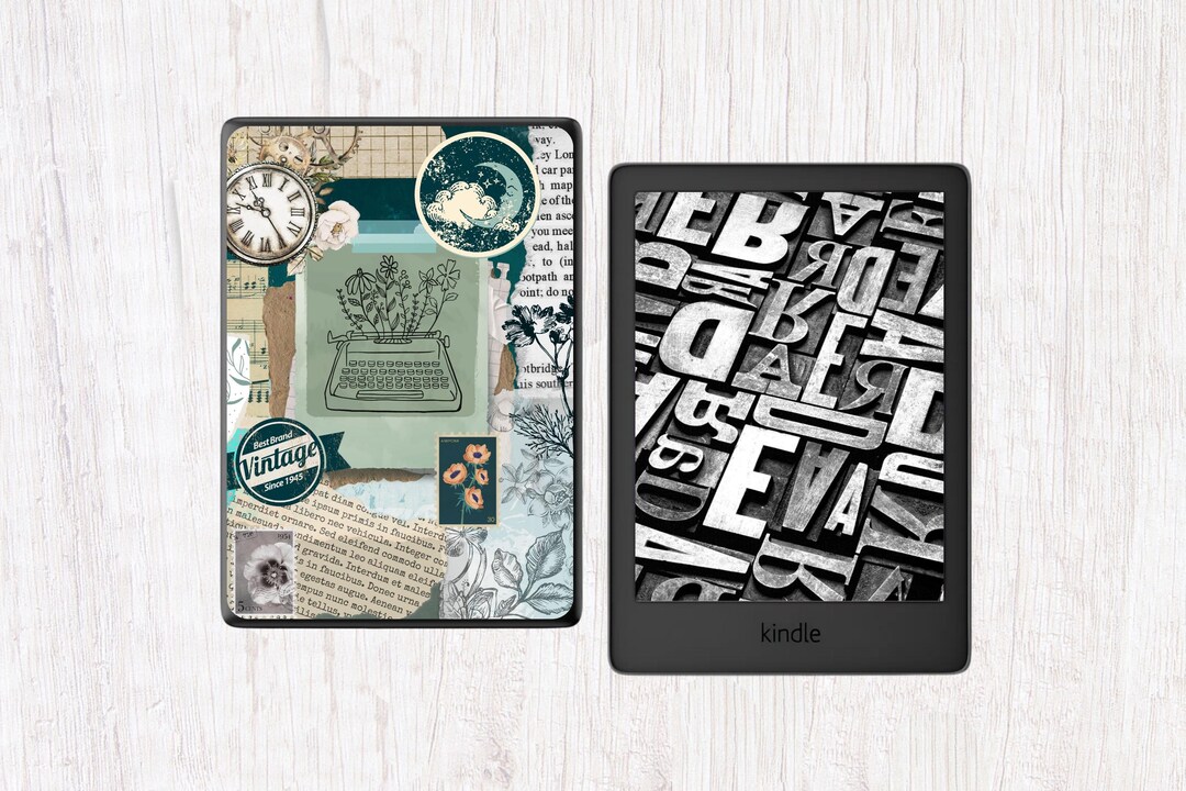 Kindle Inserts for Clear Case | Printable Insert for Kindle Basic ...