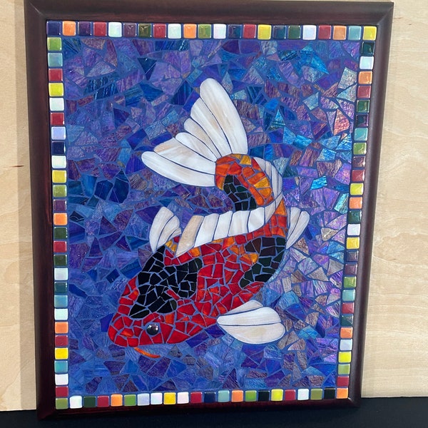 Mosaic Koi - Etsy