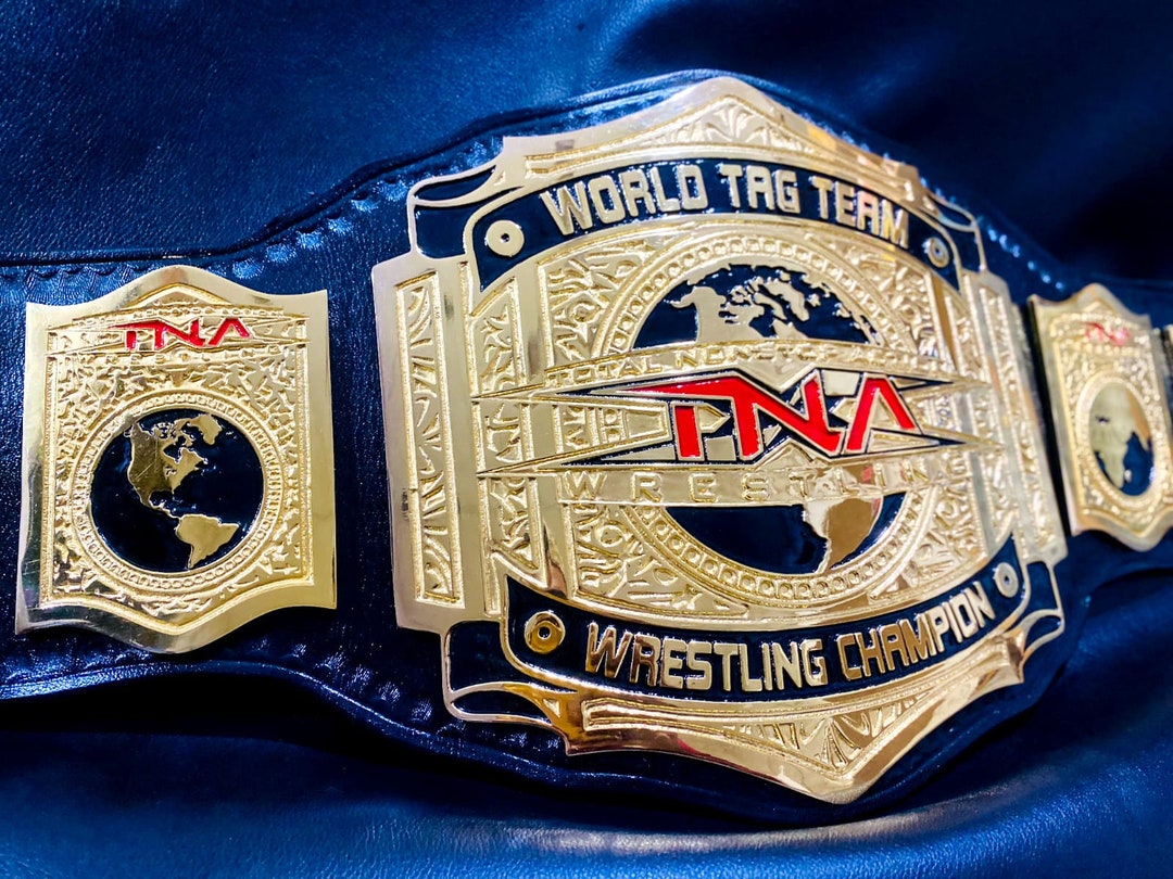 New TNA World Tag Team Wrestling Championship Tittle Belt Adult Size - Etsy
