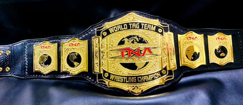 New TNA World Tag Team Wrestling Championship Tittle Belt Adult Size - Etsy