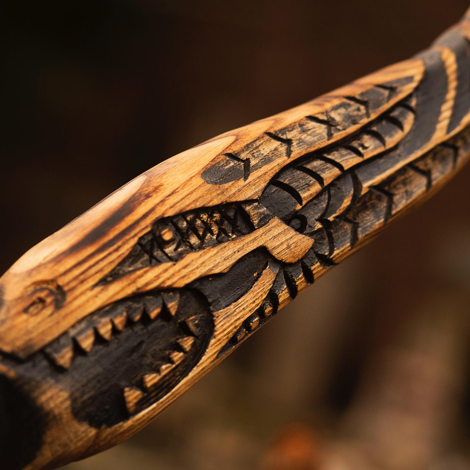 Custom Hand Made Steel Engraved Axe With Wood Work on Handle and Pouch ...