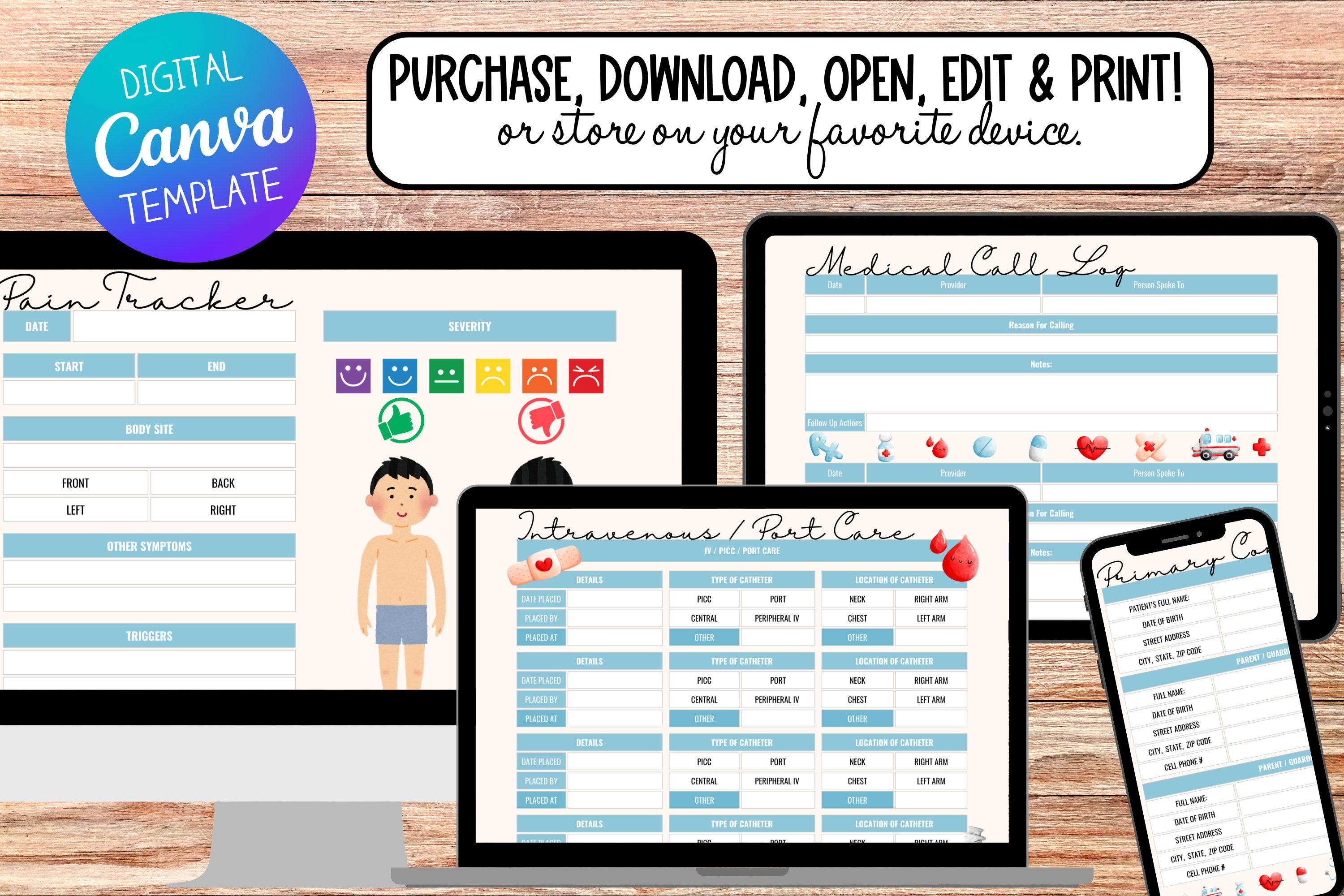 Pediatric Medical Planner, Special Needs, Chronic Illness Edition ...