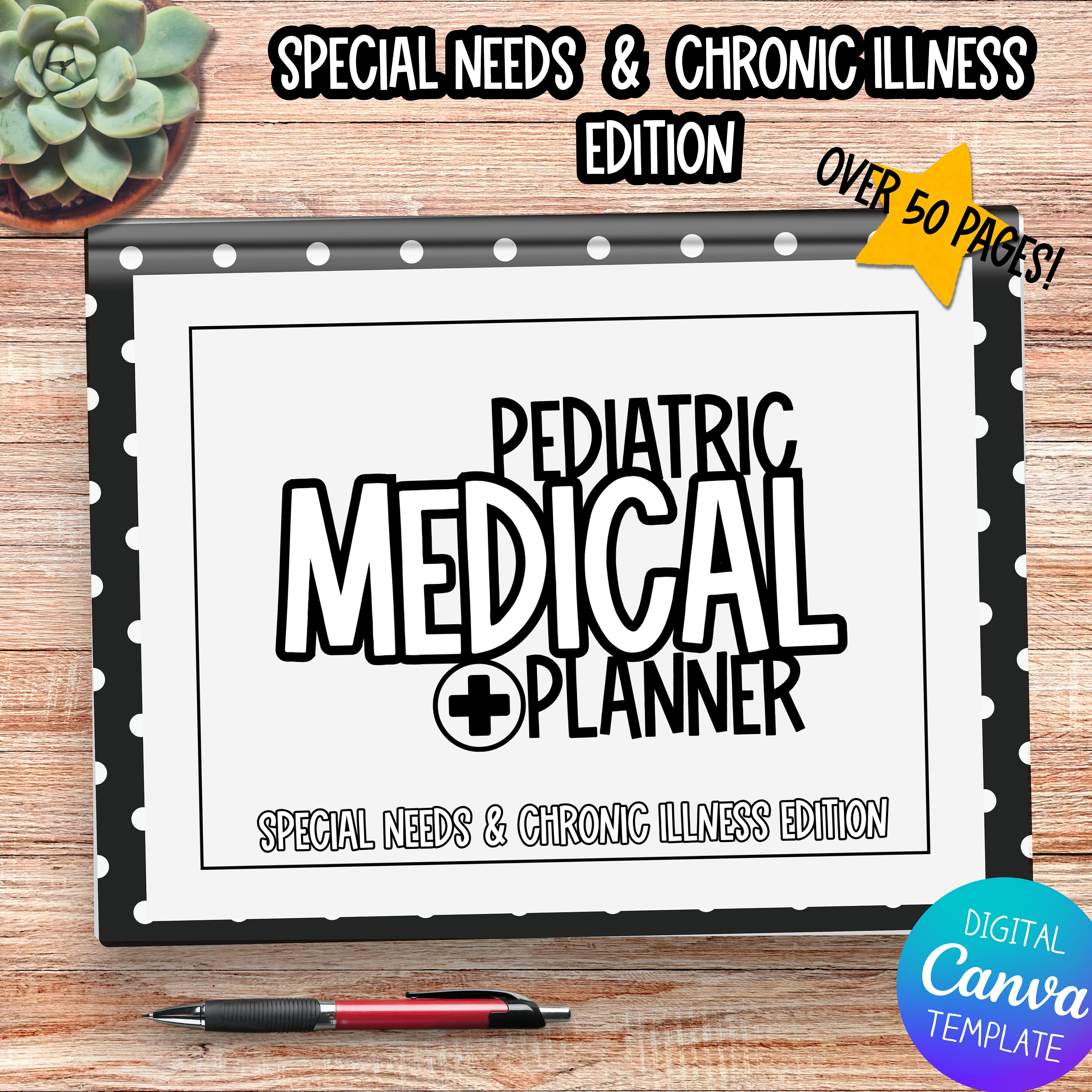 Pediatric Medical Planner, Special Needs, Chronic Illness Edition ...