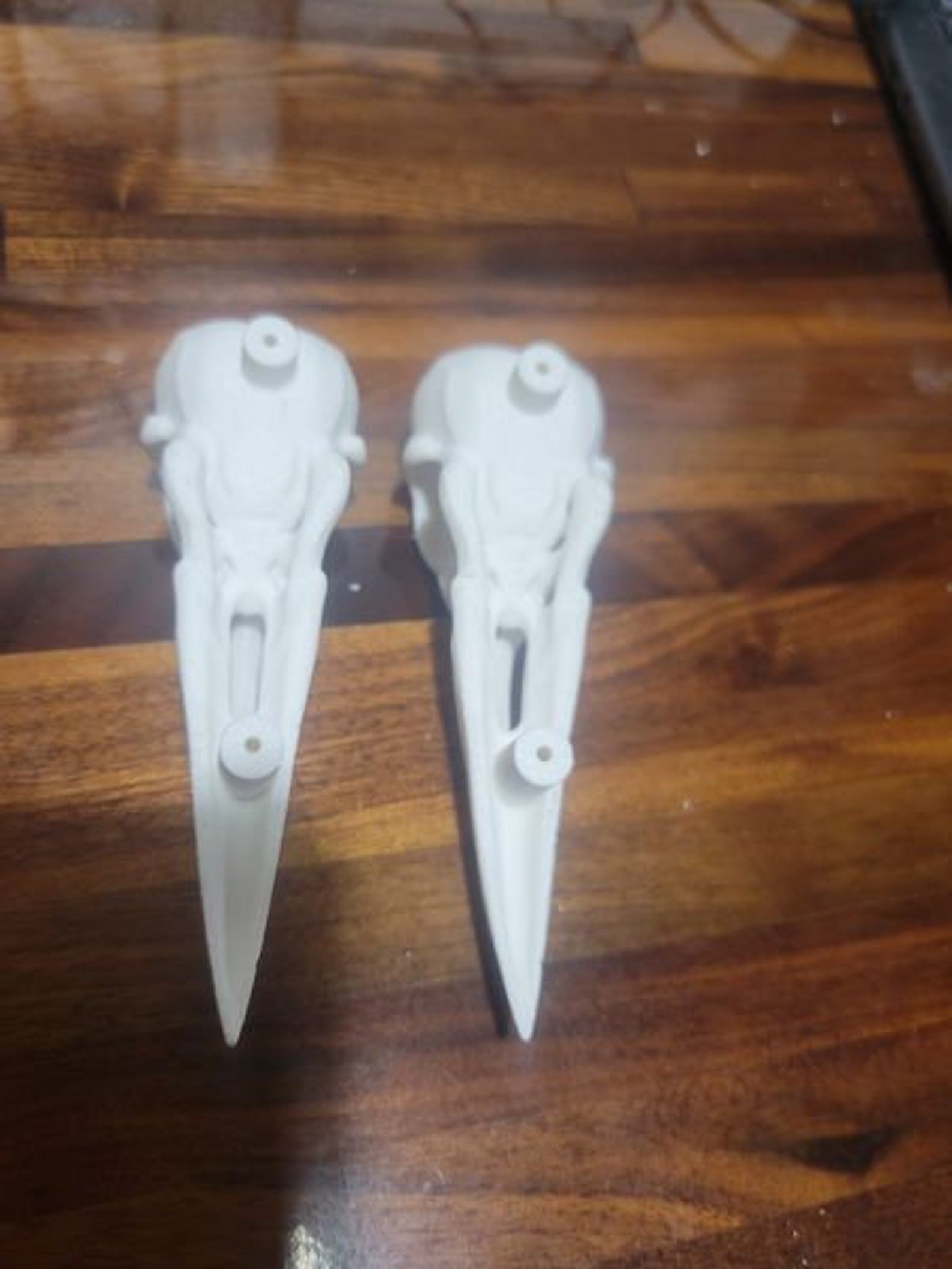 Raven Skull Cabinet Handles With Screws (set of 2) - Etsy