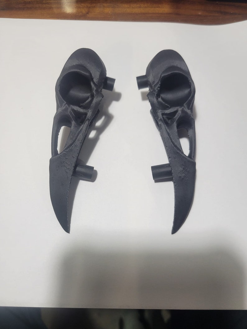 Raven Skull Cabinet Handles With Screws (set of 2) - Etsy