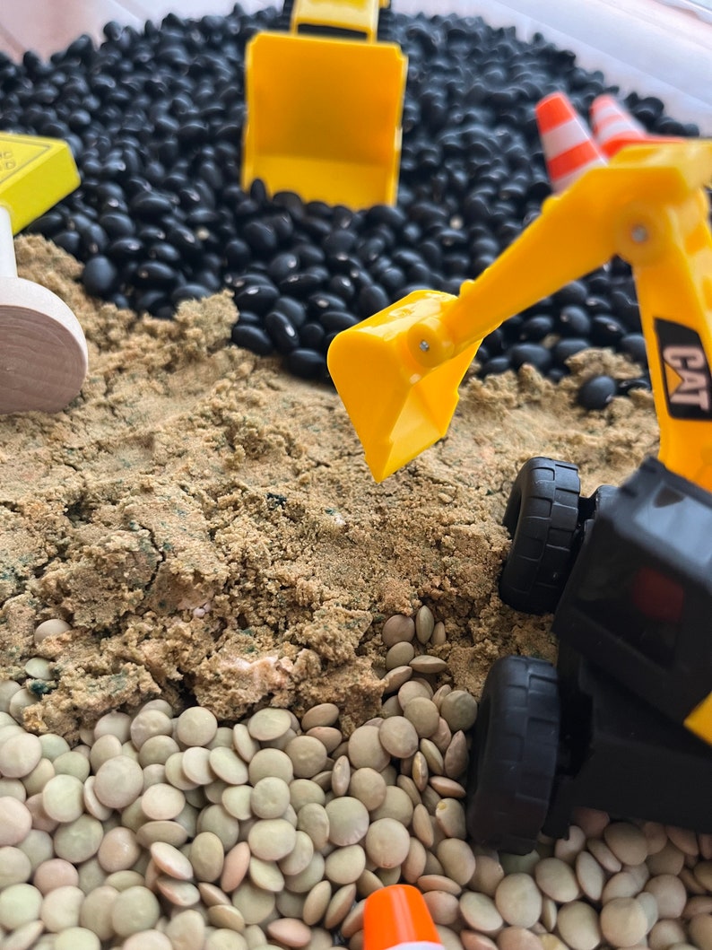Construction Site Sensory Kit - Etsy